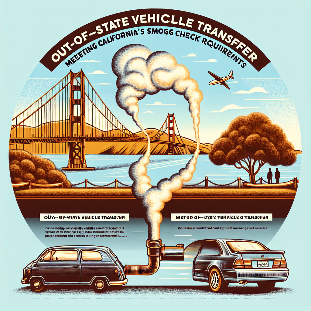 Out‑of‑State Vehicle Transfer: How to Meet California’s Smog Check ...