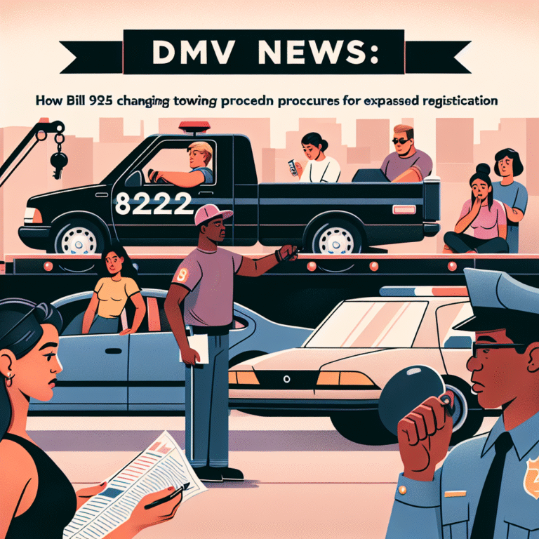DMV News: How Assembly Bill 925 Is Changing Towing Procedures for ...