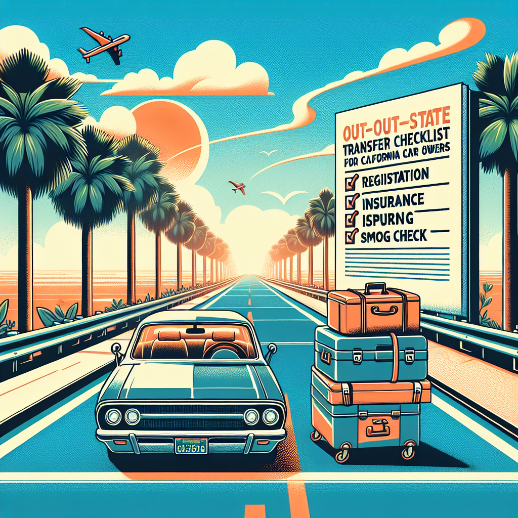 The Ultimate Out‑of‑State Transfer Checklist for California Car Owners ...